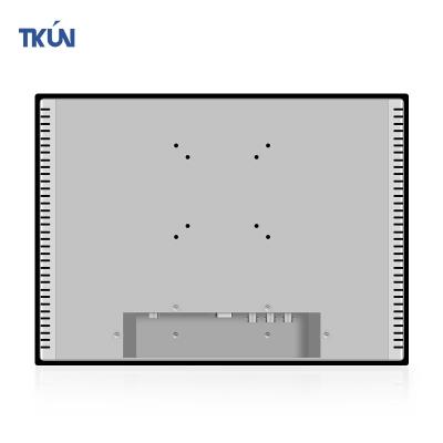 China TKUN 15 Inch Front Panel Buttons  Industrial Monitor Security Display Embedded InstallationTerminal Equipment V150-HD for sale