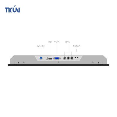 China TKUN 15 Inch Front Panel Buttons  Industrial Monitor Security Display Embedded InstallationTerminal Equipment V150-HD for sale