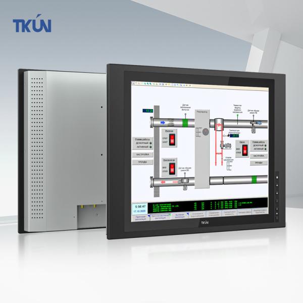 Quality 17 Inch Embedded Industrial HD Resistance Touch Screen Anti-Electromagnetic for sale