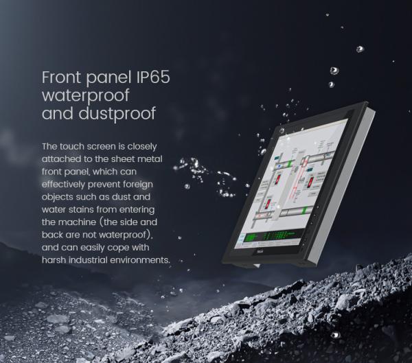 Quality 17 Inch Embedded Industrial HD Resistance Touch Screen Anti-Electromagnetic for sale