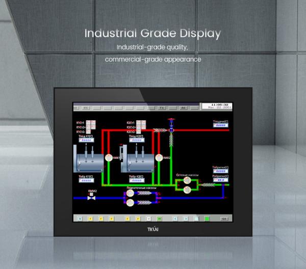 Quality 12.1/12 Inch Touch Display CNC Automation Equipment Industrial Embedded Anti for sale