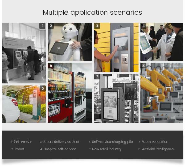 Quality 12.1/12 Inch Touch Display CNC Automation Equipment Industrial Embedded Anti for sale