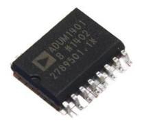China 16 Pin SOIC W Tubo ADUM1401BRWZ ADI Aislador digital CMOS 4CH 10Mbps en venta