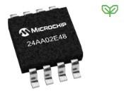 Cina 24AA02E48-I/SN MICROCHIP EEPROM Serial-2Wire SOIC N di 2K-bit 256 x 8 metropolitana di 1.8V/2.5V/3.3V/5V 8-Pin in vendita