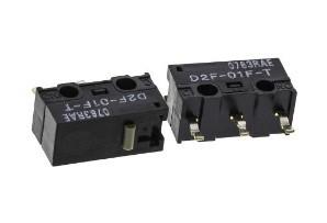 Cina Attraverso-foro del DIP switch SPDT Pin Plunger 0.1A 30VDC 0.74N di D2F-01F-T OMRON SMD in vendita