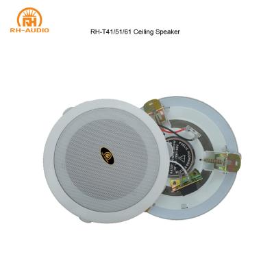 China RH-AUDIO 6W/10W Full Range In Ceiling Speaker Background Music for Pubs for sale