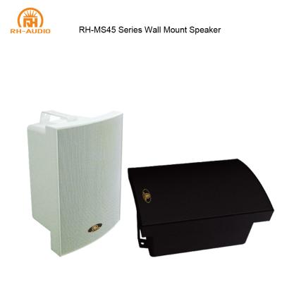 China RH-AUDIO 2 Way Wall Mount Speaker Black or White Color Office Sound System for Background Music for sale