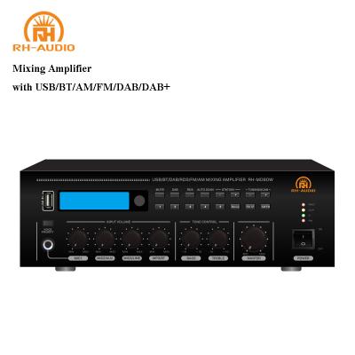 China RH-AUDIO DAB Tuner Amplifier with USB/BT/RDS/FM/AM for sale