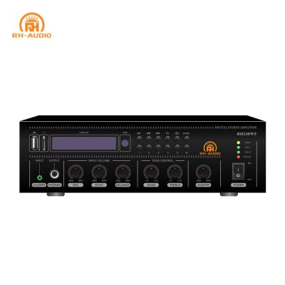 China RH-AUDIO Digital Stereo Amplifier with WIFI BT USB TF FM and Aux Input for Background Music for sale