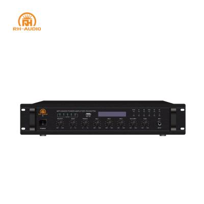 China RH-AUDIO 2U Height Mixing Amplifier with BT USB FM for Passive Ceiling Speaker for sale
