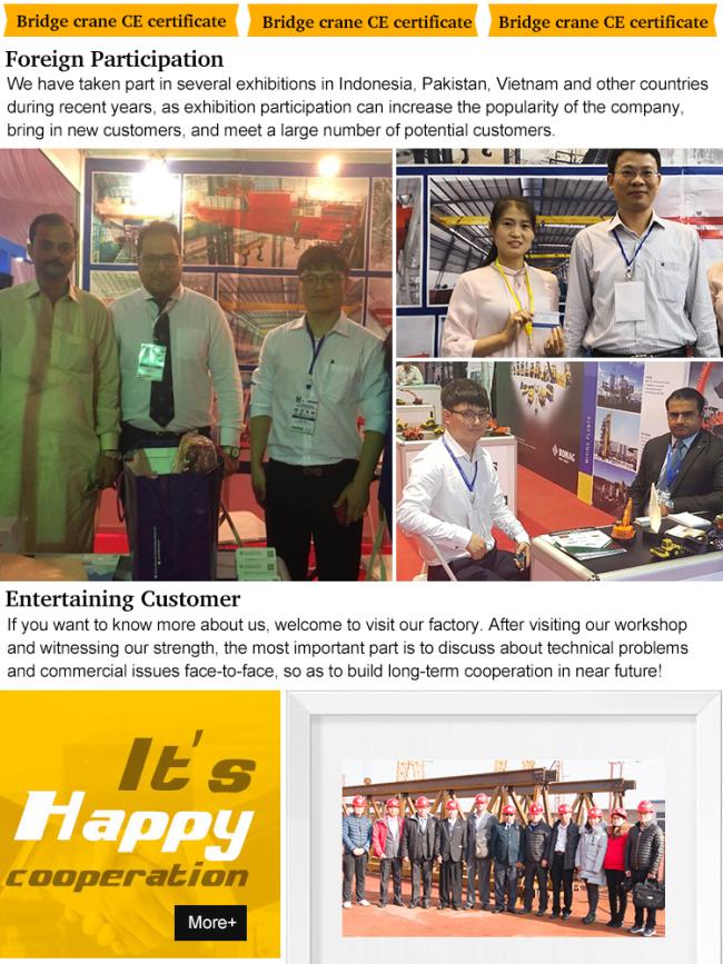 electric rail loading single girder 15 ton gantry cranes