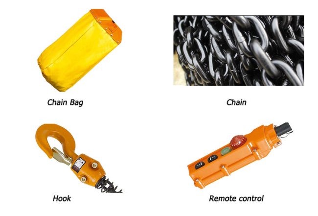 1 Ton 2 Ton 3 Ton 5 Ton Electric Chain Hoist For Sale