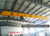 China Top Running Underslung Bridge Crane Single Beam Heavy Loading for sale