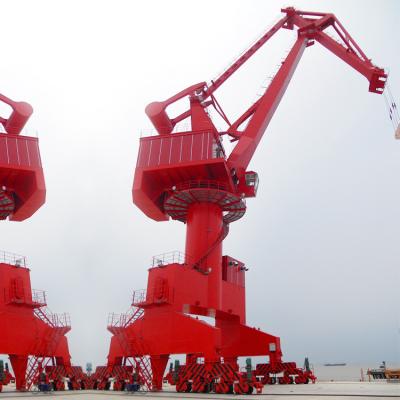 Cina Collegamento 380V di Jib Type Harbour Portal Crane quattro in vendita