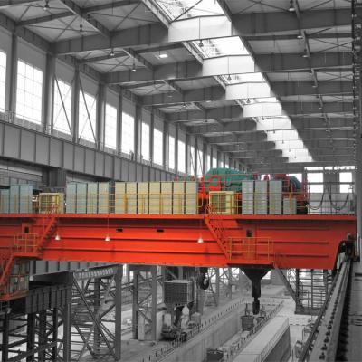 China Dubbele Dubbele Snelheid 31m van Crane Electric Trolley 25ton van de Straal Luchtbrug Te koop