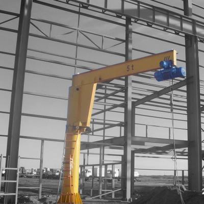 Cina Isolato Jib Crane Workshop della colonna 5m 40 gradi in vendita