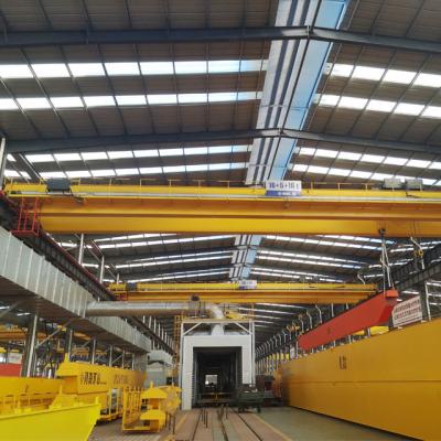 Cina Ponte sopraelevato Crane With Trolley della trave del doppio di QD 30m/min in vendita