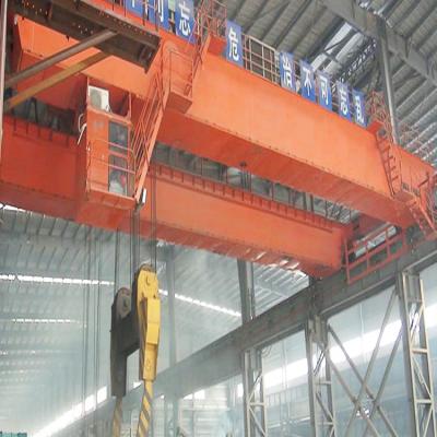 China 20t 30t dubbelbalk bovenhoofd kraan Algemeen werkplaats Gebruik op maat met trolley Te koop