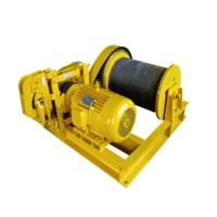 China Construction Lifting Electric Winch 380V High Efficiency With Wire Rope for sale
