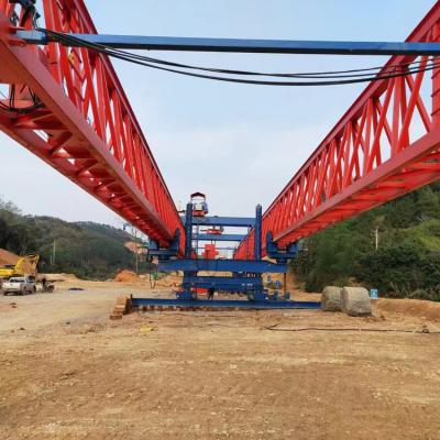 Cina Fornitore della fabbrica Gru di lancio del ponte di montaggio della trave reticolare doppia da 100 tonnellate in vendita