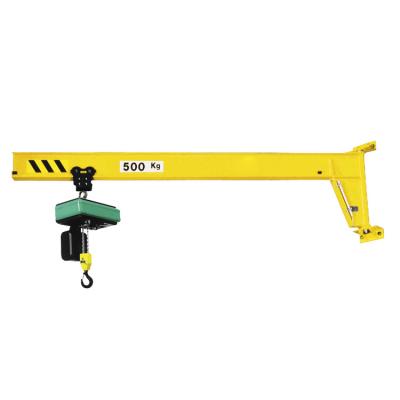 Cina Alta altezza di elevazione nuovo Jib Crane With Chain Hoist fissato al muro in vendita