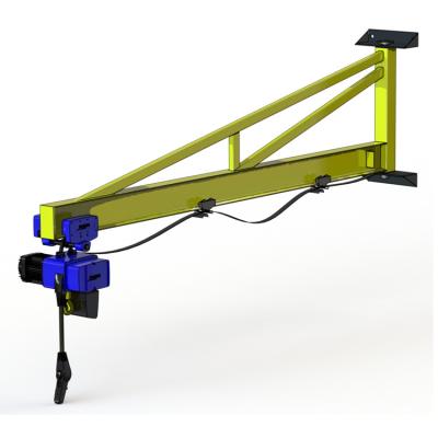 Cina Alta altezza di elevazione nuovo Jib Crane With Chain Hoist fissato al muro in vendita