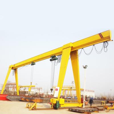 Cina 10 all'aperto resistenti Ton Single Girder Gantry Crane per le applicazioni industriali in vendita