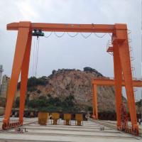 China Outdoor Lifting Machine Gantry Crane With Wireless Remote Control for sale