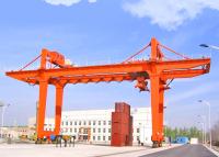 China Rail Mounted Shipping Container Crane 50 Ton For Harbor / Containers Stockyard for sale