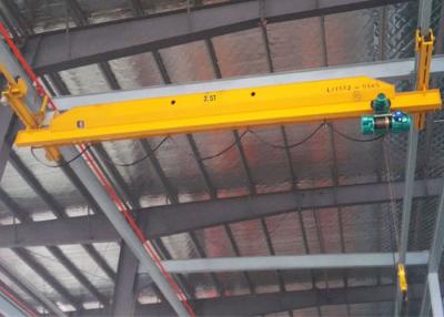 China Elektrische hängende Werkstatt, die einzelnen Balkenbrücke-Brückenkran 5ton verschiebt zu verkaufen