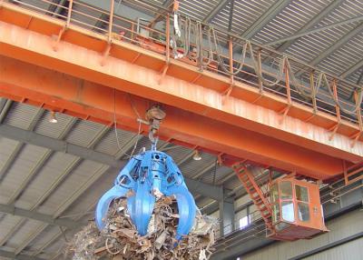 China QZ-Modell-Hydraulic Waste Grab-Doppelt-Balkenbrücke-Brückenkran 35ton zu verkaufen