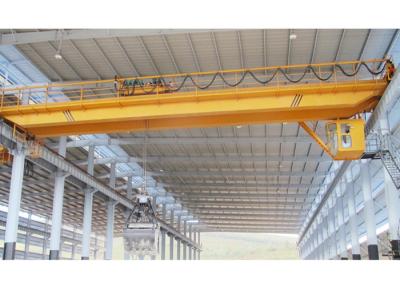 China Tragfähigkeit des Werkstatt-doppelte Träger-Laufkran-30T mit Greifer zu verkaufen