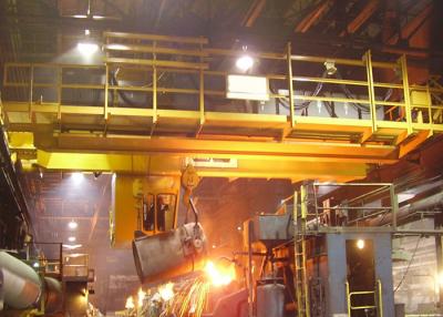 China Doppelter Träger obenliegender Crane Lifting Equipment 32 Ton For Steel Factory zu verkaufen