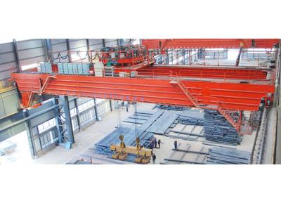 China Stahlplatten-Gebrauchs-Hubmagnet-doppelter Träger-Überführungs-Kran zu verkaufen
