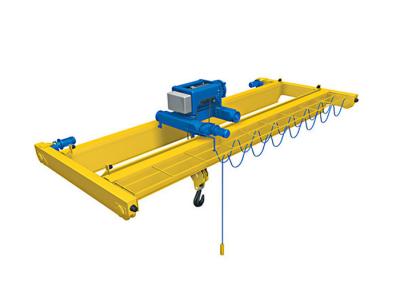 Cina Ponte sopraelevato Crane With Wire Rope Hoist della doppia trave industriale in vendita