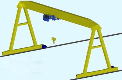 Cina cavalletto Crane With Hook della trave a scatola del fascio di progettazione europea di 10 tonnellate singolo in vendita