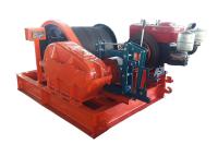 China 3 Ton Speedy Efficient Mechanical Construction Winch Diesel Engine Powered for sale