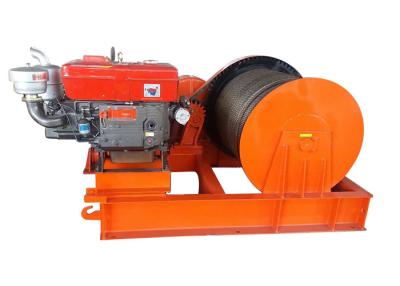 Cina Il motore diesel dell'argano di 3 Ton Speedy Efficient Mechanical Construction ha alimentato in vendita