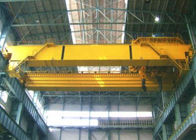 China Lärmarmer doppelter Strahln-Laufkran 50 Ton Explosion Proof 5 - 15M/Min Lifting Speed zu verkaufen