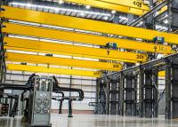 China Light Weight Overhead Workstation Bridge Crane Single Girder Hoist Small Structure for sale