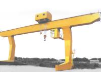 China Flexible Operation Overhead Crane Single Girder Unloading Hook Wide View for sale