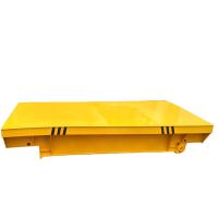 China Material Handling Rail Transfer Motorized Platform Carts for sale