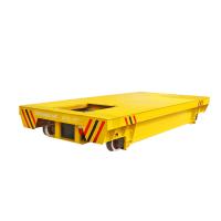 China Material Handling Rail Transfer Motorized Platform Carts for sale