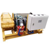 China 15M/Min Wire Rope Construction Electric Capstan Winch for sale