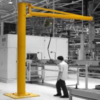 China Wall Mounted Light Lifting Wire Rope Pulling Jib Crane for sale