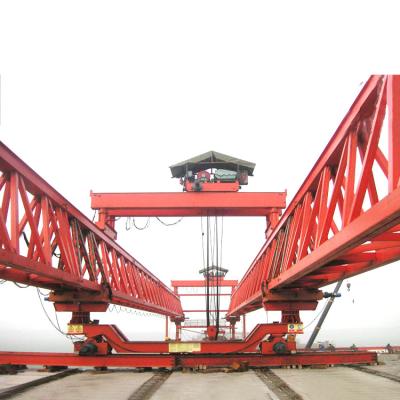 China Spoor die 50M Span Launching Crane 1m/Min Lifting in werking stellen Te koop
