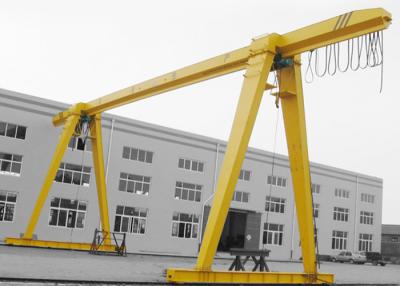 Cina Singolo fascio Crane With Electric Hoist del cavalletto d'acciaio mobile all'aperto in vendita