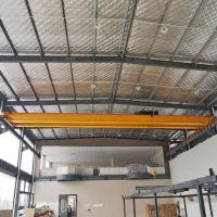 China Durable LH Type Double Girder Overhead Crane Top Running Bridge Crane for sale