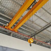 China 20 Ton Double Girder Overhead Bridge Crane 3 Phase Cabin Control for sale
