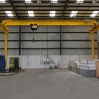 China Customized Single Girder EOT Crane High Duty Steel Remote Control for sale